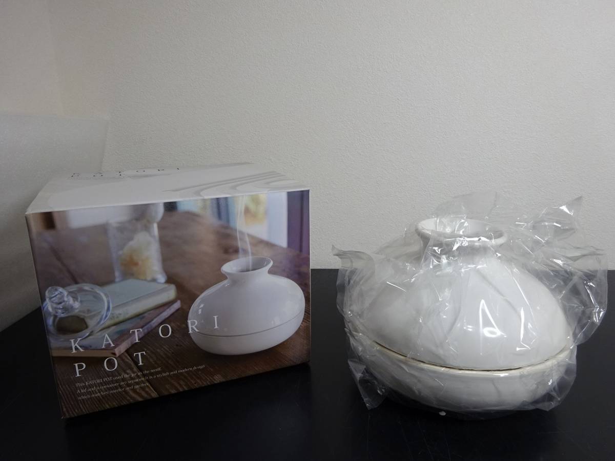 【未使用】未使用品 KATORI POT蚊取りポット ホワイト 陶器 山崎実業 お香スタンド 蚊取線香 カトリポットの落札情報詳細 ...