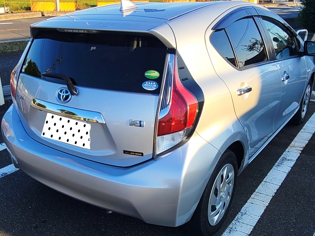 【走行距離 16,600 km】16,600KM/トヨタ アクア/車検6/01.純正ナビ/バックカメラ/Bluetooth/レーンアシスト/オートブレーキ/走行距離少なく美車です。の落札情報 ...