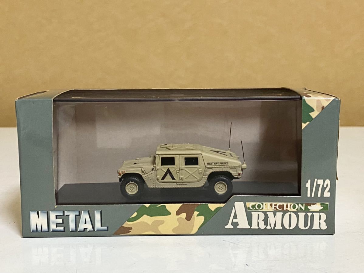 【未使用に近い】u80 COLLECTION ARMOUR コレクションアーマー 1/72 HUMMER M 1025/DESERT ...