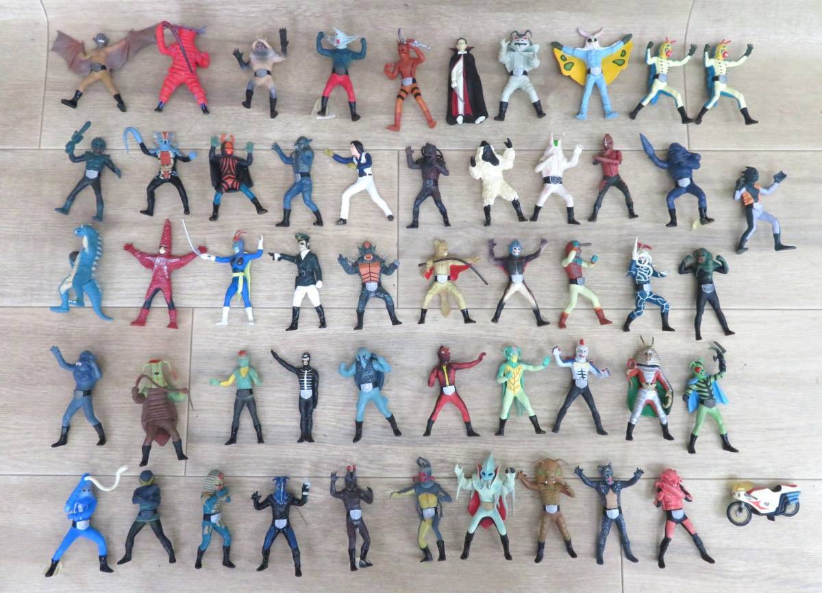 【やや傷や汚れあり】35794 仮面ライダー HGシリーズ ショッカー怪人まとめて バンダイ ガシャポンの落札情報詳細 - ヤフオク落札価格検索 オークフリー