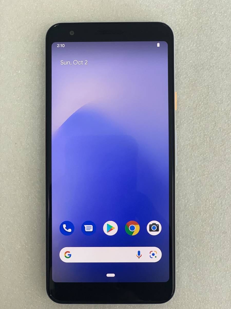 【傷や汚れあり】【RUUN9863】SIMフリーSIMロック解除済 softbank Google Pixel 3a ブラック 64GB 中古 ...