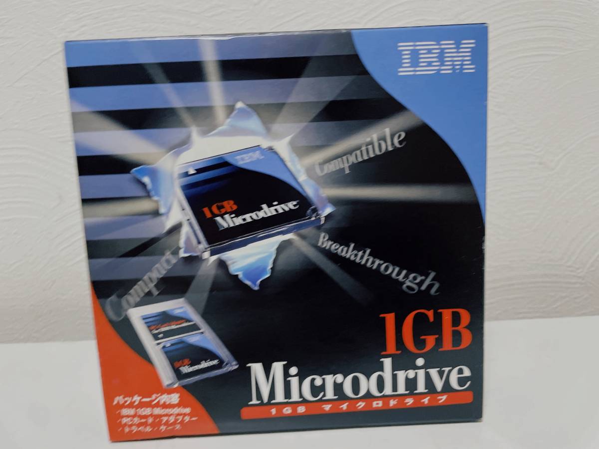 【未使用】IBM Microdrive 1GB 新品 マイクロドライブ 3の落札情報詳細 - ヤフオク落札価格検索 オークフリー