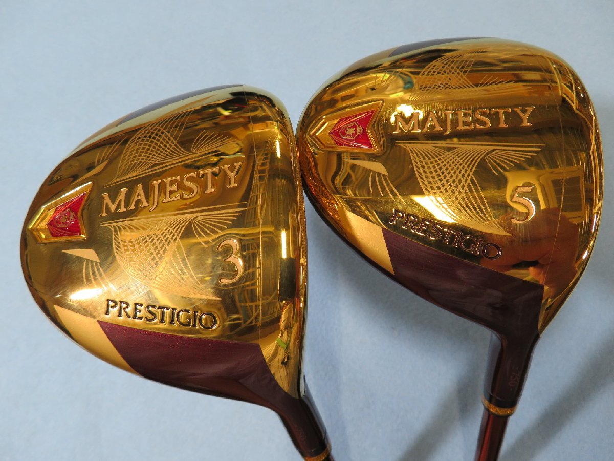 【目立った傷や汚れなし】【中古/レディース】マジェスティゴルフ 2022 MAJESTY-PRESTIGIO-XII（12）FW2本セット 3W（16°）＆5W（20°）【A】TL-750 ...