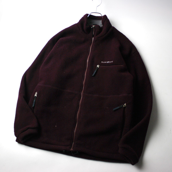 【やや傷や汚れあり】montbell mont-bell モンベル フリースジャケット フリース Lサイズ 汚れあり 90年代 90S 22-1007fu04【4点同梱で送料無料】 の落札情報 ...