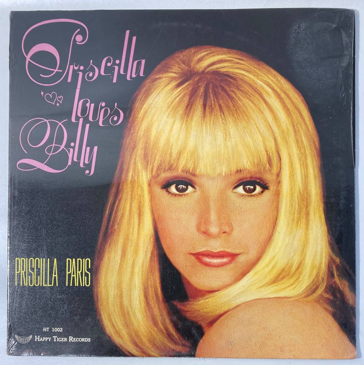 【未使用】プリシラ・パリス Priscilla Paris / Priscilla Loves Billy 米盤LP HAPPY TIGER ...