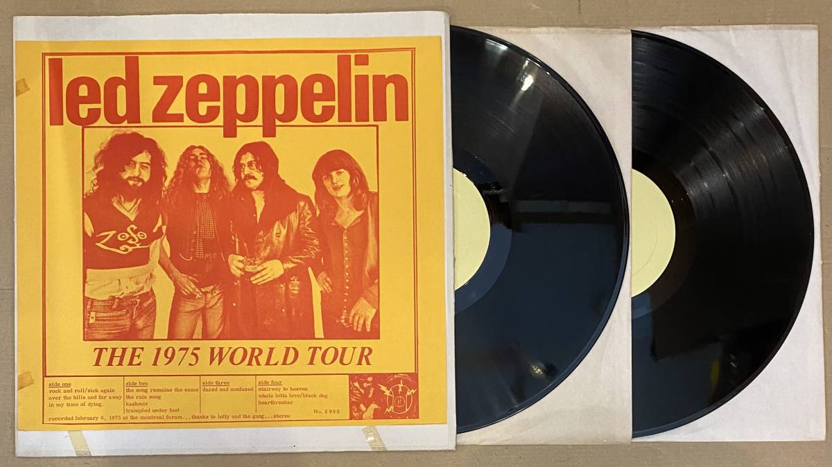 【やや傷や汚れあり】米 ブート LED ZEPPELIN/A CELLARFUL OF NOISE - LIVE IN JAPAN/THE ...