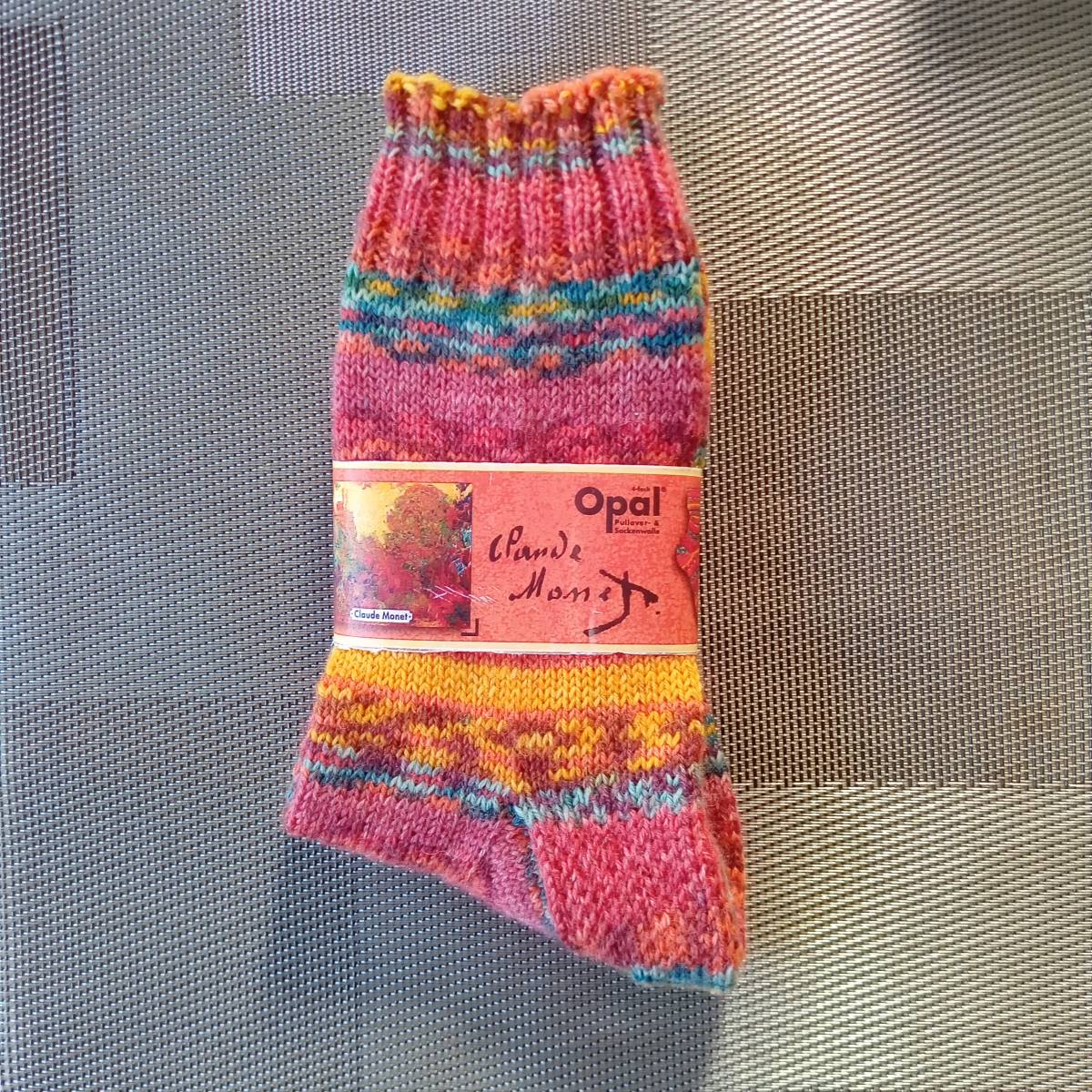 【未使用】opal クロードモネ ハンドメイド 手編み 靴下 ソックヤーン ニットソックス 登山 アウトドア 毛糸の靴下 女性用22~24cm オパール 冷え取りの落札情報詳細 - ヤフオク ...