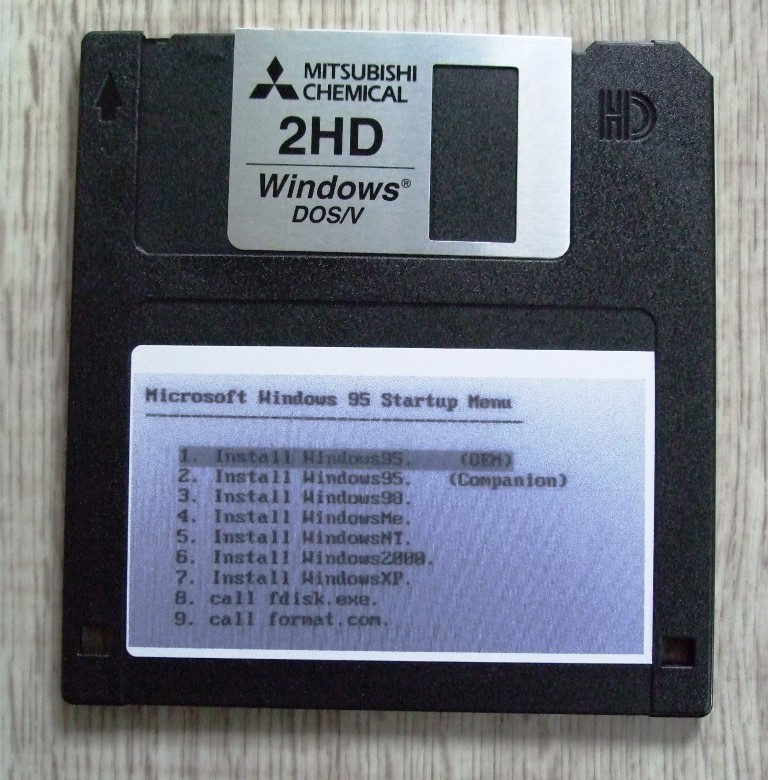 【未使用に近い】Windows 95/98/ME/2000/XP インストール用 FD 起動フロッピーディスク の落札情報詳細 - ヤフオク落札価格検索 オークフリー
