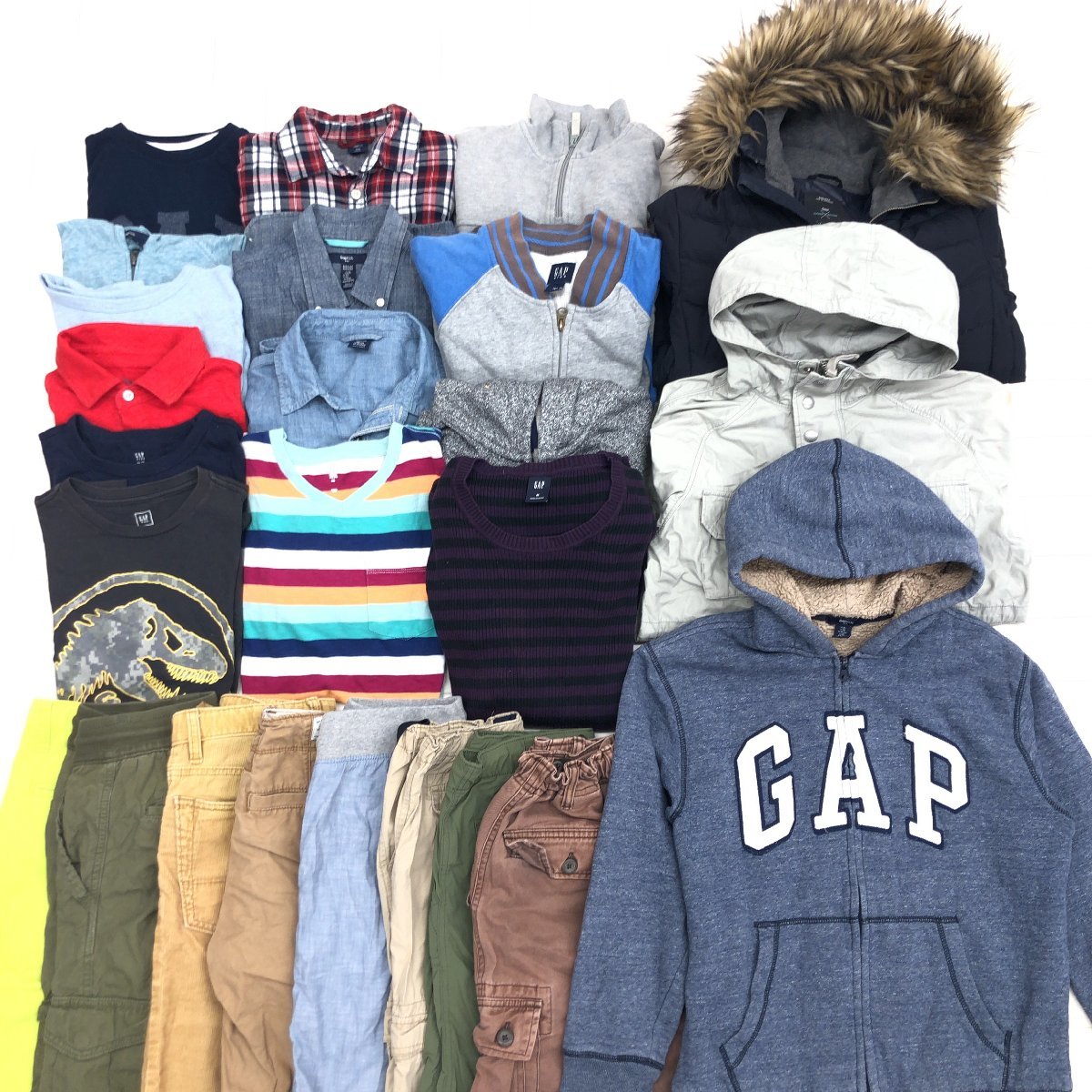 【目立った傷や汚れなし】 子供服 男の子 全てGAP ギャップ 25点 大量まとめ売り 150㎝ 160㎝ アウター トップス パンツ ギャップキッズ キッズの落札情報詳細 - ヤフオク落札 ...