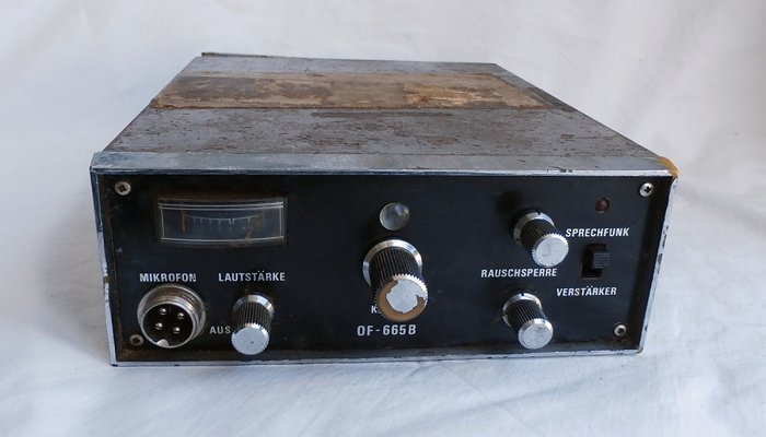 【全体的に状態が悪い】OF-665B オーフナ 通電のみ可のジャンク扱い CB無線の落札情報詳細 - ヤフオク落札価格検索 オークフリー