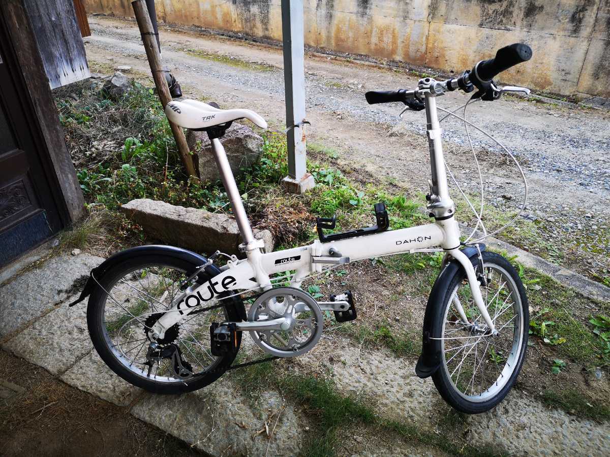 【傷や汚れあり】ダホン DAHON Route(小カスタム、現状)の落札情報詳細 - ヤフオク落札価格検索 オークフリー