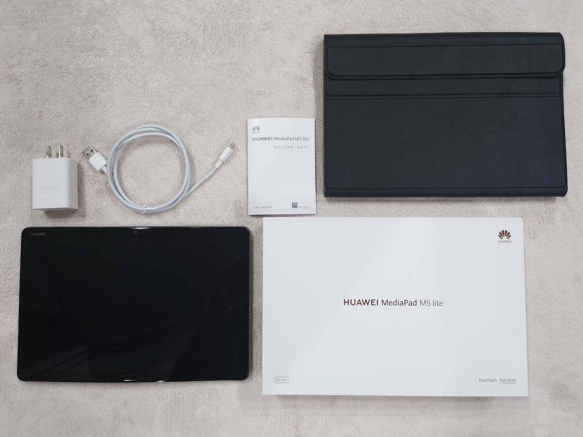 【目立った傷や汚れなし】★ジャンク品扱い★huawei(ファーウェイ)★タブレット Mediapad M5 Lite★bah2 W19/10