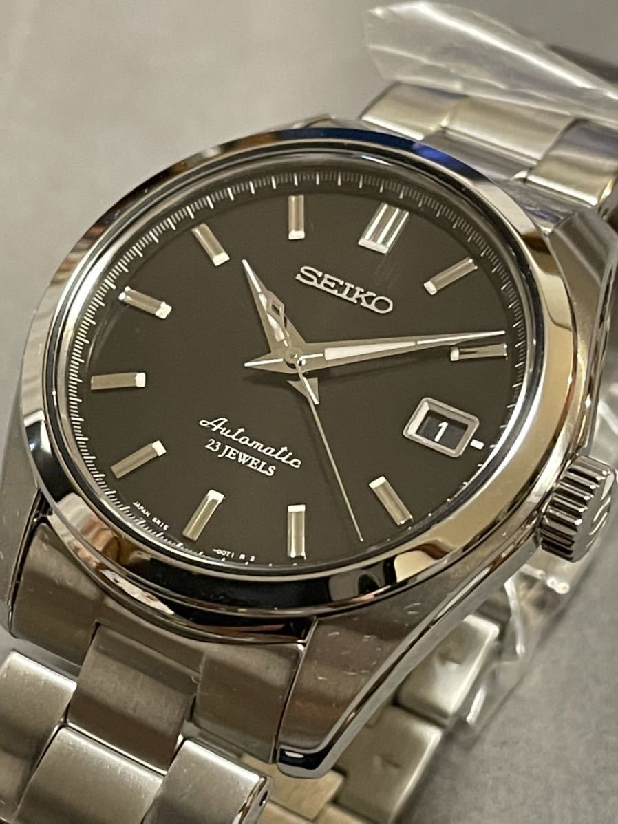 【未使用】SEIKO MECHANICAL SARB033 セイコーメカニカル 自動巻 3針カレンダー 黒・ブラック 未使用新品同様 付属品 ...