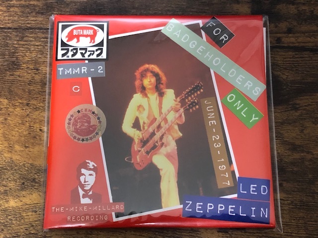 【未使用】Tarantura★ブタマァク／C cover! Led Zeppelin "For Badgeholders Only" 3 CD ...