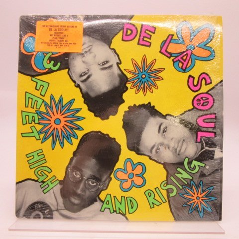 【やや傷や汚れあり】【カナダ盤】De La Soul「3 Feet High And Rising」LP（12インチ）/Tommy Boy ...