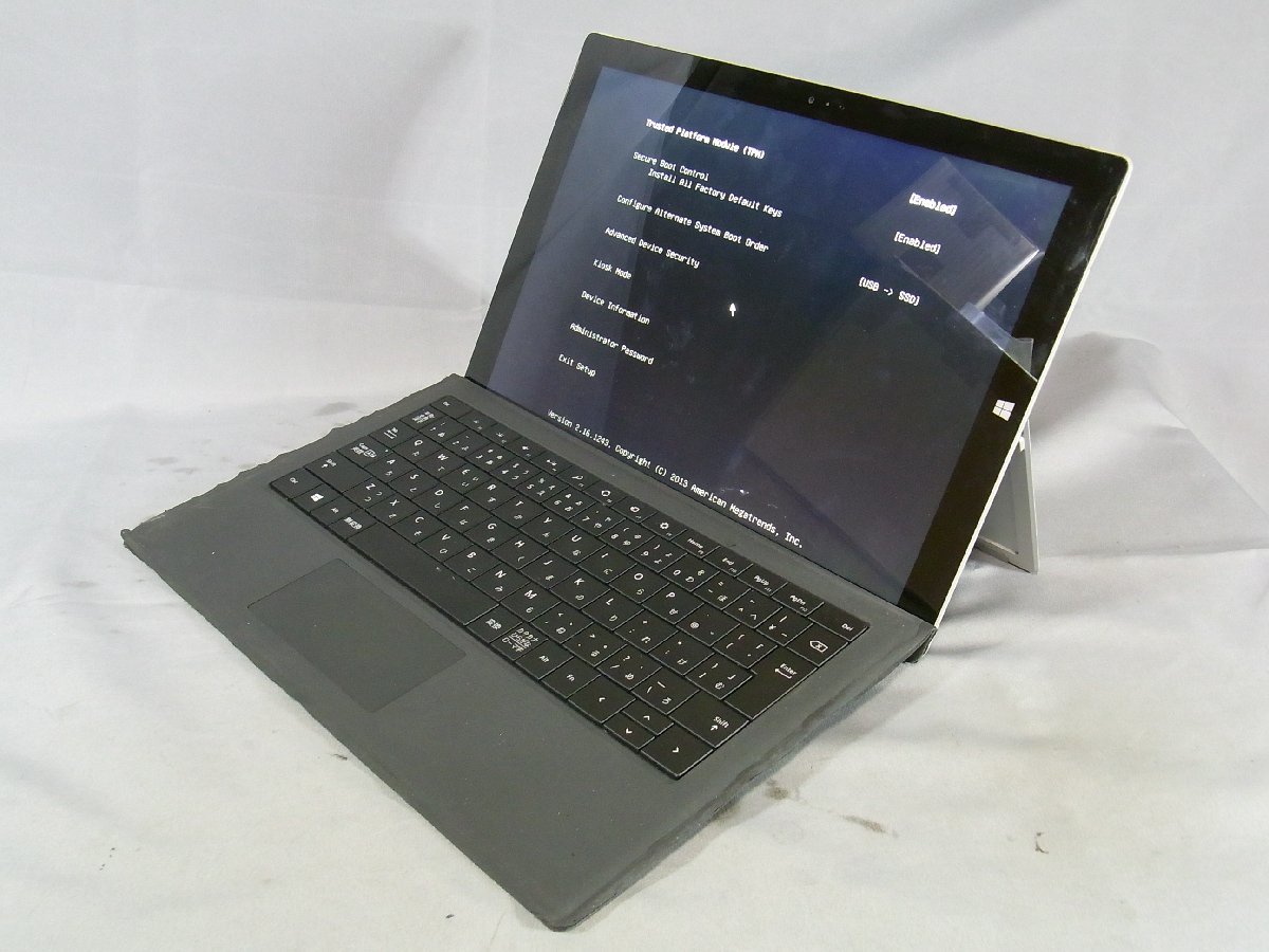 【傷や汚れあり】B32024 O-10102 Microsoft Surface Pro 3 1631 Core i5 4300U 8GB 256GB ジャンクの落札情報詳細 - ヤフオク落札 ...