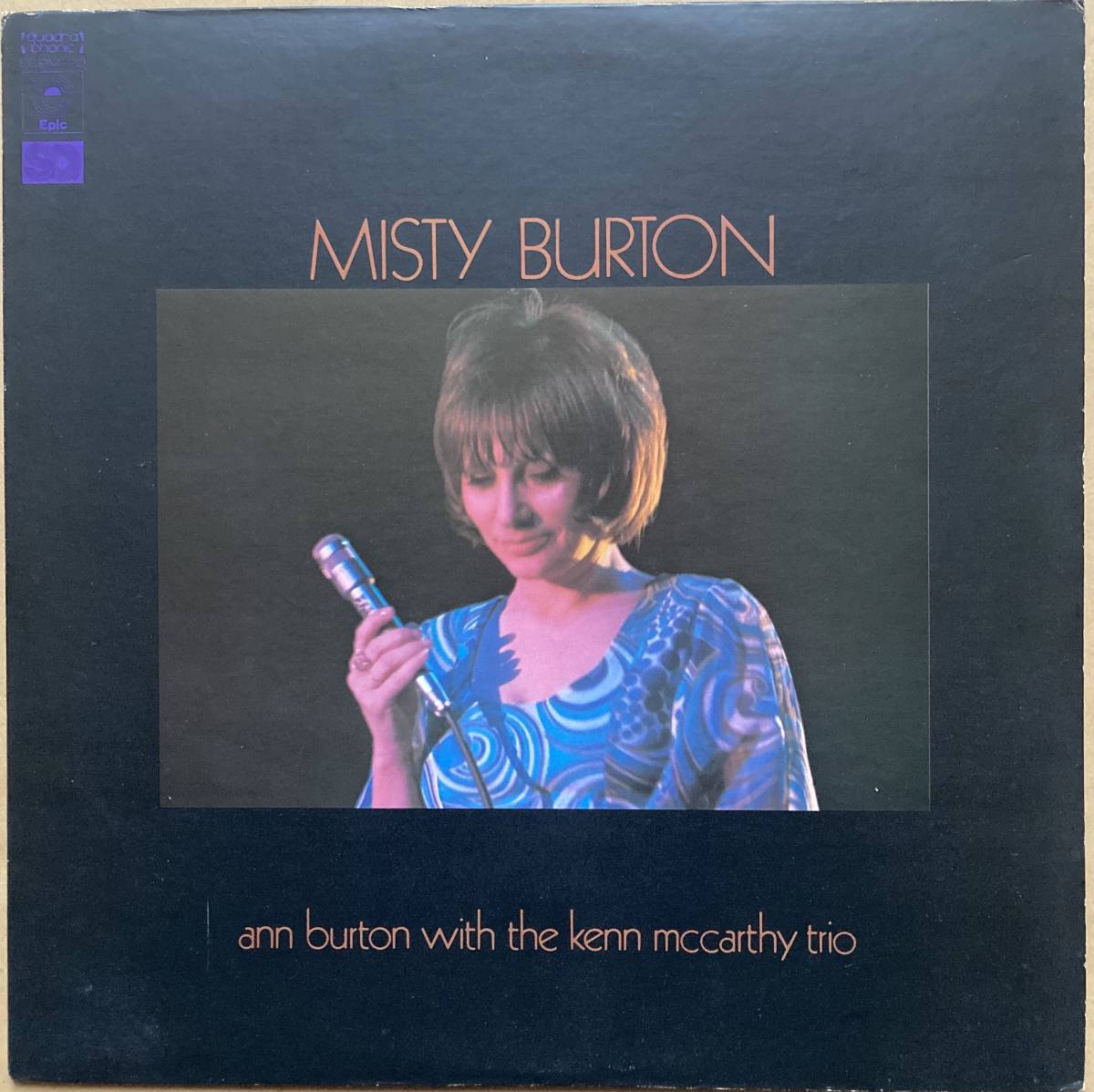 【目立った傷や汚れなし】ANN BURTON WITH THE KENN MCCARTUHY TRIO アン・バートン / MISTY ...