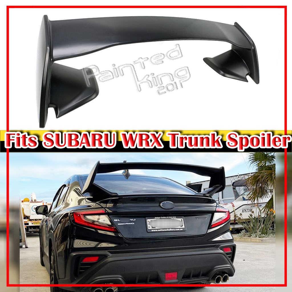 【未使用】2022+ スバル VB型 WRX S4 STIスポーツ 塗装無し 大型リアウイングスポイラー トランクスポイラー 素地 の落札情報詳細| ヤフオク落札価格情報 オークフリー