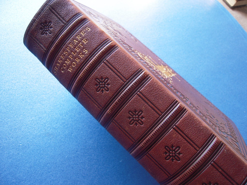 【やや傷や汚れあり】「シェイクスピア全作品 1879 The Complete Works of William Shakespeare」銅版 ...
