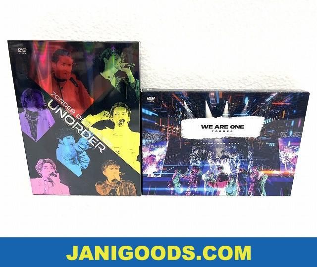 【目立った傷や汚れなし】7ORDER DVDセット DIGITALSHOW UNORDER 初回限定盤/LIVE TOUR 2021 WE ARE ONE 初回プレス 2点 【美品 同梱可 ...