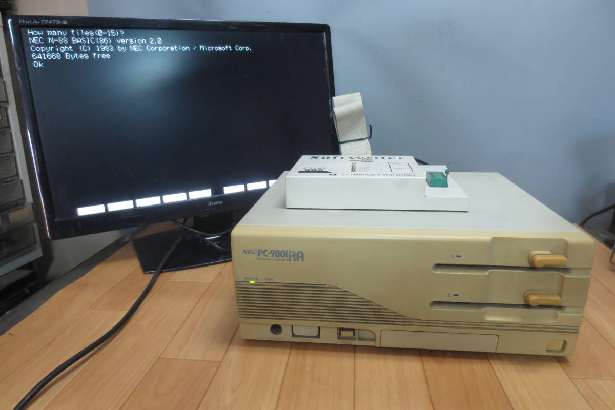 【やや傷や汚れあり】★ NEC PC-9801 RA2 パーソナルコンピューター ★ ROMライター CWR 980（COMSPOT KYOHRITSU) ★の落札情報詳細 - ヤフオク落札 ...
