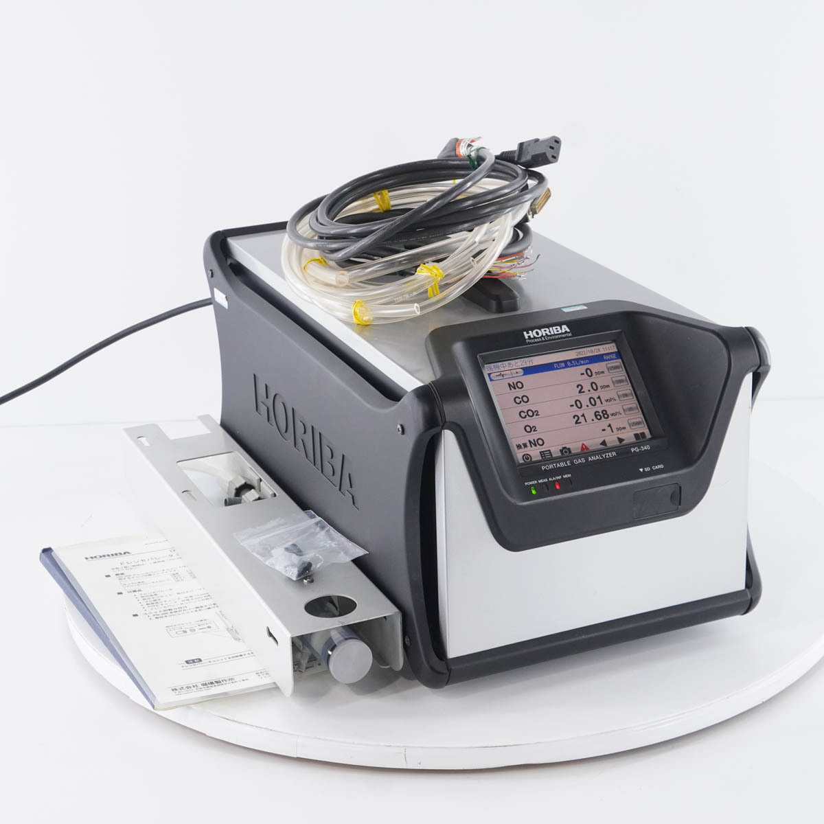 【やや傷や汚れあり】[JB]USED PG-340 HORIBA PORTABLE GAS ANALYZER ポータブル...[04332-0231]の落札情報詳細 - ヤフオク落札価格検索 ...