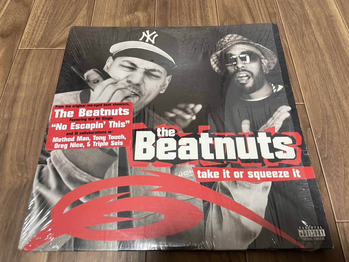 【やや傷や汚れあり】The Beatnuts - Take It Or Squeeze It / USオリジナル 2LP アルバム シュリンク / Se Acabo, Hip Hop ...