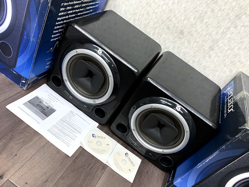 【傷や汚れあり】 EQUATOR AUDIO RESEARCH Q8 同軸 2WAY パワード・モニタースピーカー 2台ペア の落札情報詳細 ...