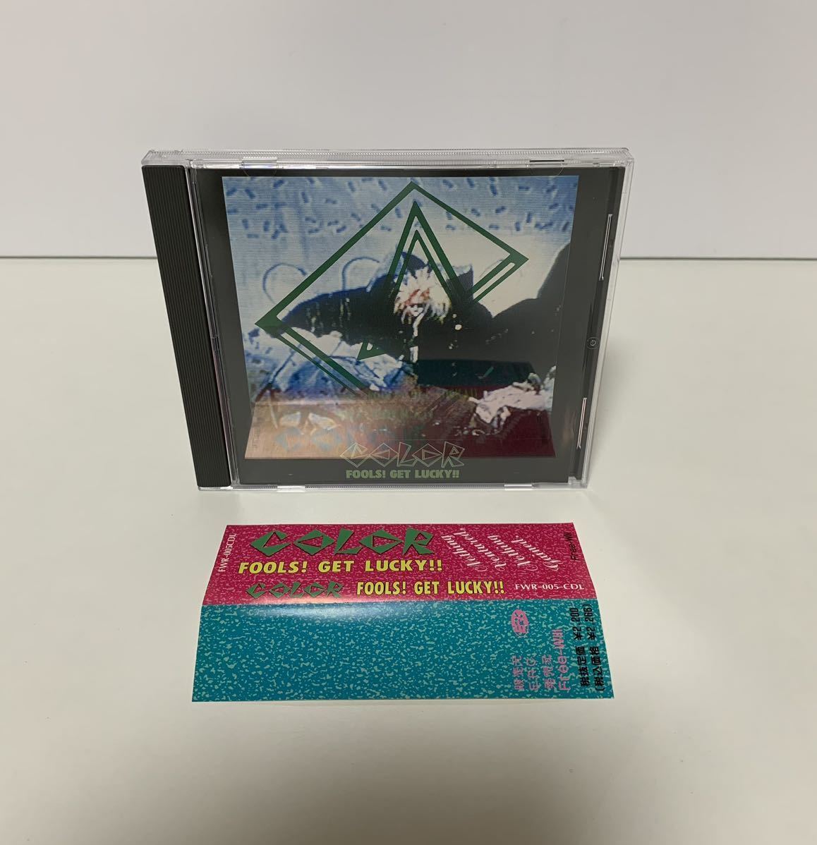 【やや傷や汚れあり】cd【color Fools Get Lucky 】帯付き 盤面良好 新品ケースに交換済みの落札情報詳細