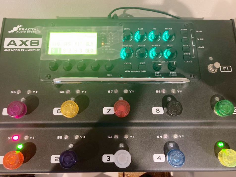 【やや傷や汚れあり】【送料無料!!】FRACTAL フラクタル AUDIO SYSTEMS AX8 アンプシミュレーター ‰ の落札情報詳細| ヤフオク落札価格情報 オークフリー