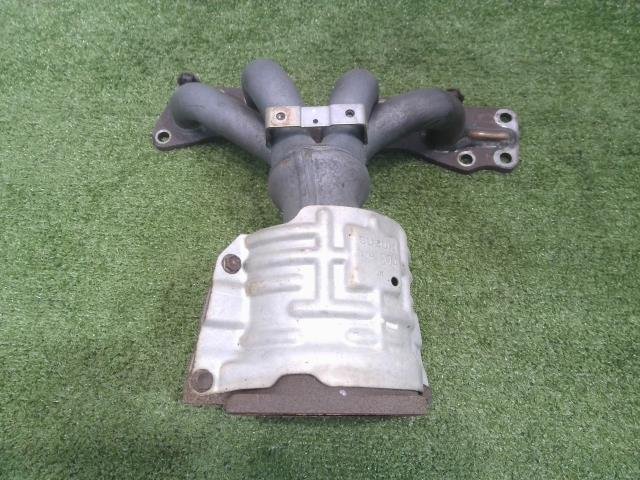 【傷や汚れあり】 スズキ HR52S シボレークルーズ M13A 70H-C04 純正 触媒コンバーター キャタライザー エキマニ 部品取り ...