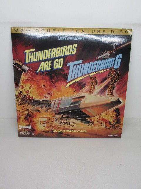 【傷や汚れあり】LD/輸入盤)映画LD[THUNDERBIRDS ARE GO / THUNDERBIRD 6 (MGM DOUBLE ...