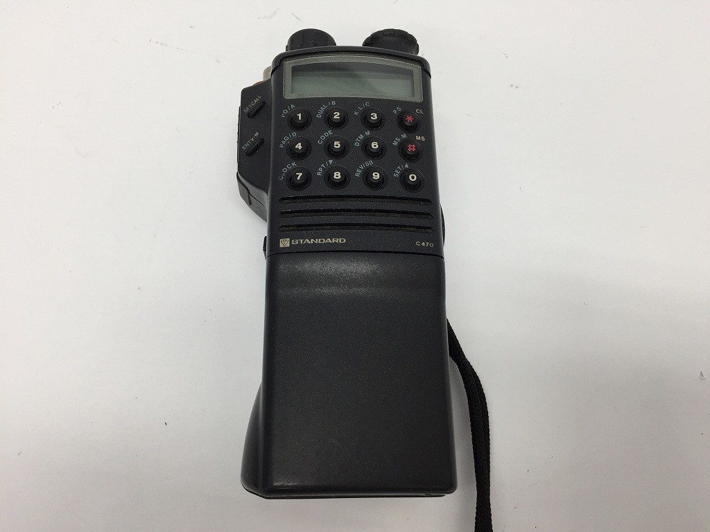 【傷や汚れあり】CA339 STANDARD UHF FM TRANSCEIVER MODEL C470 1115の落札情報詳細 - ヤフオク ...
