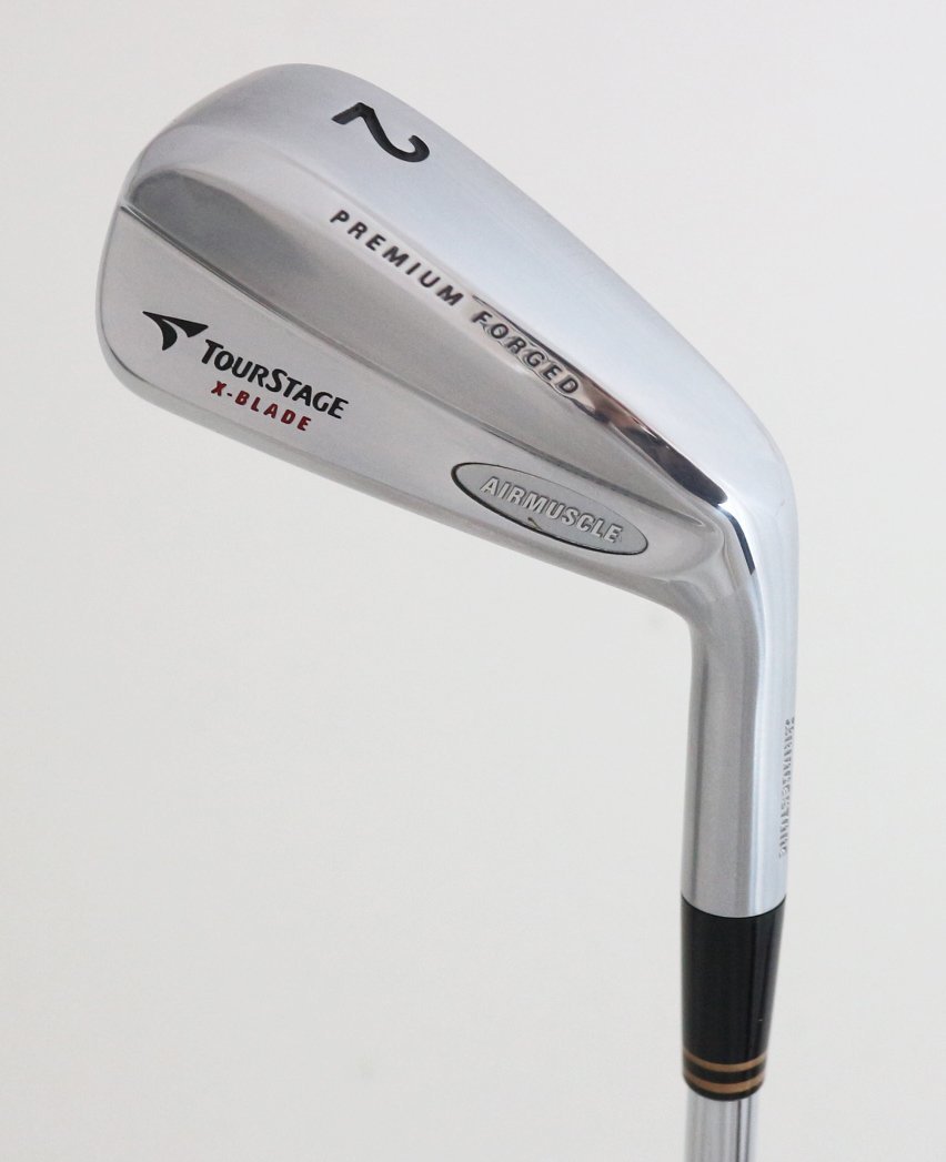 【目立った傷や汚れなし】 1円～！美品！ブリヂストン ツアーステージ★TOURSTAGE X-BLADE AIRMUSCLEアイアン型ユーティリティ ＃2 18°NS S (45035の落札 ...