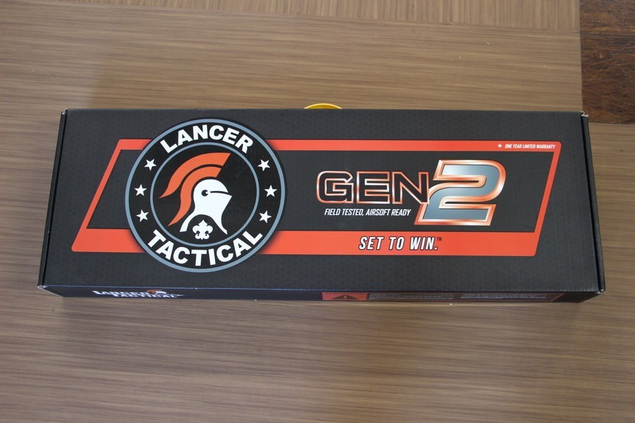 【傷や汚れあり】071 e3344 LANCER TACTICAL 電動ガン LT-33BA-G2-ME ナイトウィングSPR ブラック 動作 ...