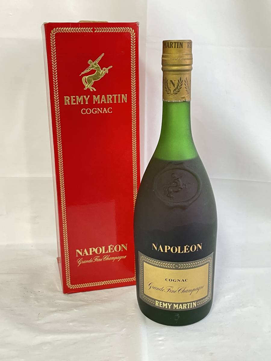 【やや傷や汚れあり】未開栓 ★☆ REMY MARTIN NAPOLEON COGNAC レミーマルタン ナポレオン コニャック ブランデー 700ml 古酒 箱付き の落札情報詳細 ...