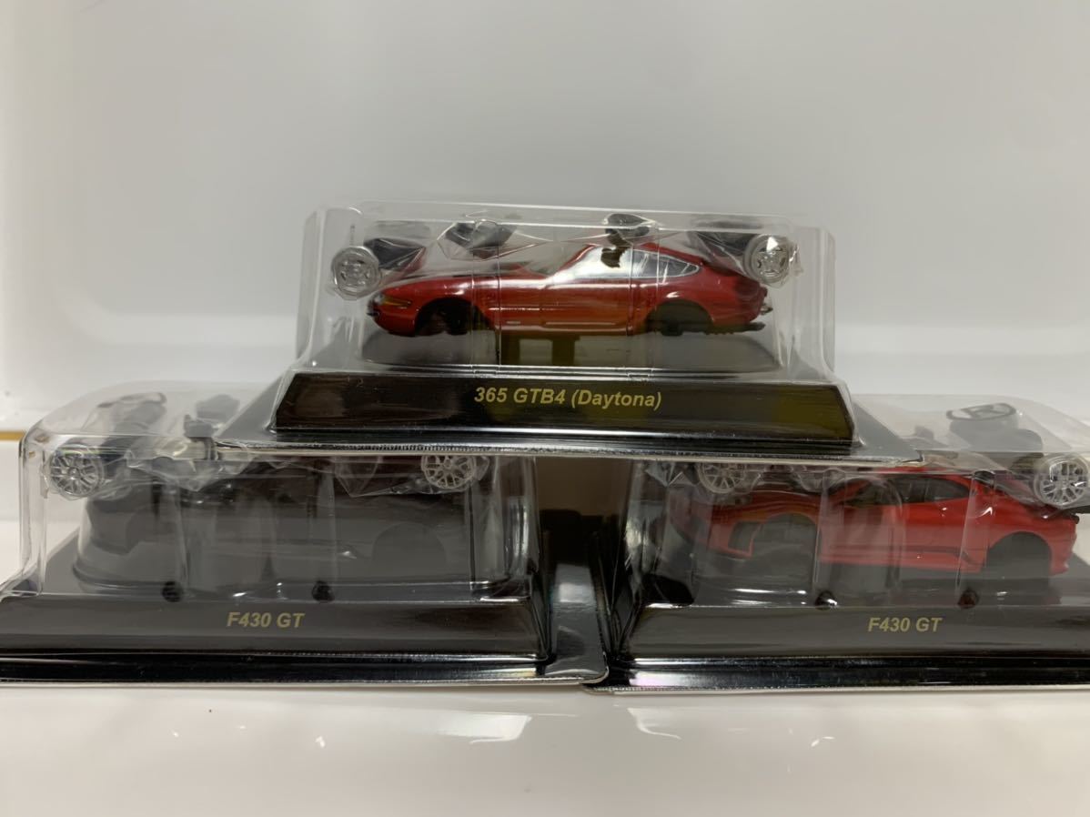 【目立った傷や汚れなし】京商 1/64 Ferrari Minicar Collection フェラーリミニカーコレクション 未組み立て品 6 ...
