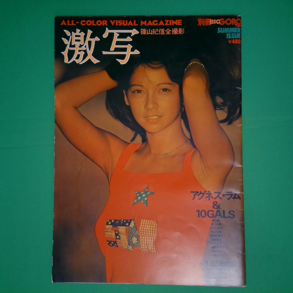 【やや傷や汚れあり】別冊 BIG GORO 激写 昭和51年8月1日発行 篠山紀信全撮影 ゴロー GORO'S 小学館 アグネスラム 南沙織 東てる美 ひろみ麻耶の落札情報詳細 - ヤフオク ...