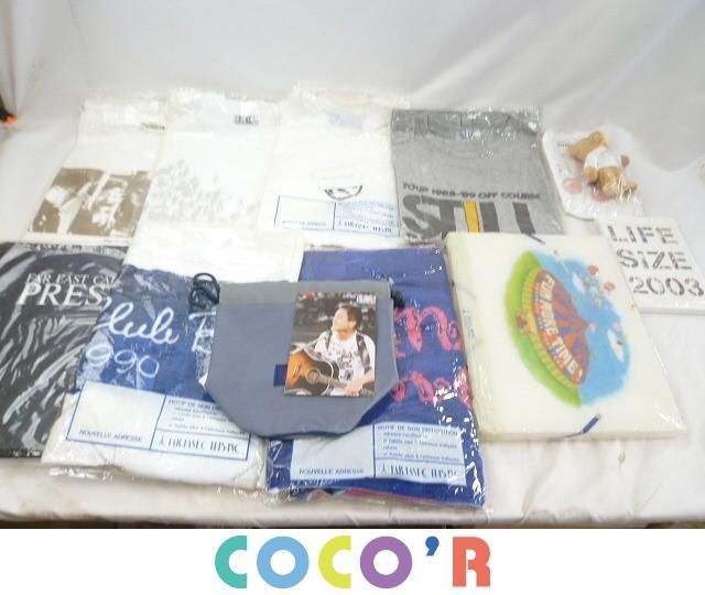 【やや傷や汚れあり】【同梱可】中古品 小田和正 OFF COURSE LIFE-SIZE 2003 DVD Tシャツ タオル 等 グッズセット ...