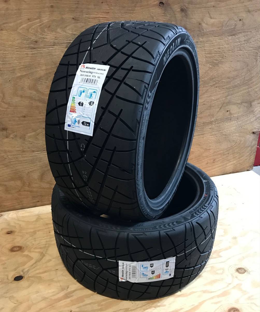 【未使用】訳あり 半端品整理 NEOLIN ネオリン ネオレーシング 2021年製造 265/35R18 97Y XL トレッドウェア 80 6本価格 の落札情報詳細| ヤフオク落札価格情報 ...