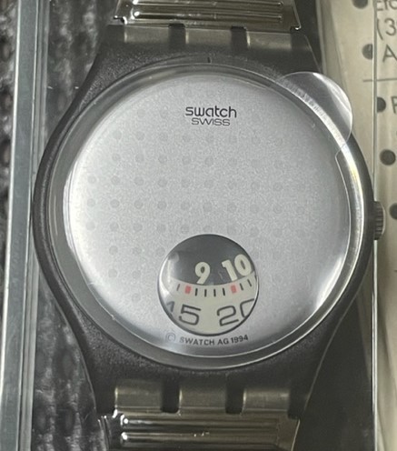 【未使用】SWATCH QUARTZ AG 1995 Gent Flex Silver Plate Watch 【未使用品】の落札情報詳細 ...