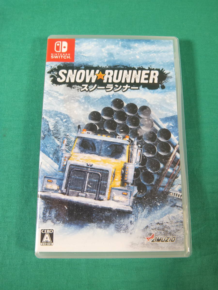 【やや傷や汚れあり】59/R006★スノーランナー / Snow Runner★Nintendo Switch ニンテンドースイッチ★ ...