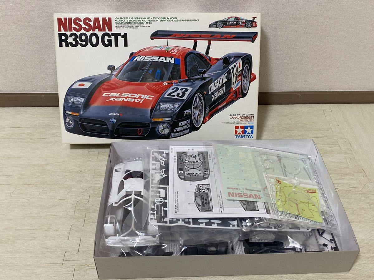 【未使用に近い】NISSAN R390 GT1 1/24 スポーツカーシリーズ No.192 フルディスプレイモデル TAMIYA タミヤ ニッサン プラモデルの落札情報詳細 - ヤフオク落札 ...
