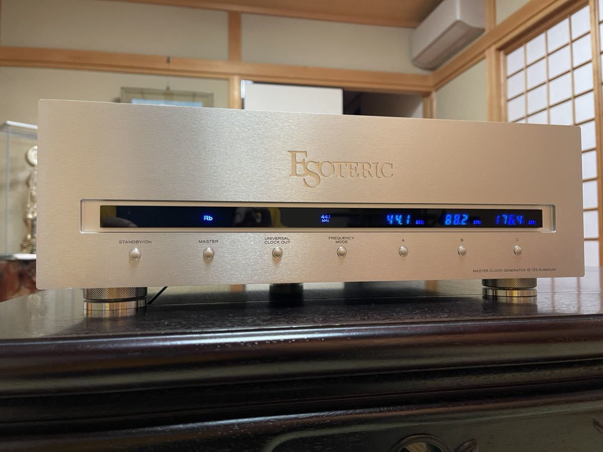【目立った傷や汚れなし】マスタークロックジェネレーター Esoteric G-0Rb エソテリック G-0s RUBIDIUM ルビジウム を ...