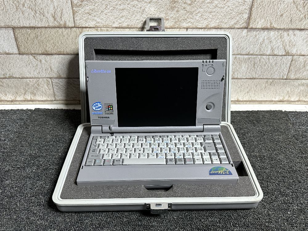 【傷や汚れあり】TOSHIBA 東芝 Libretto M3 リブレット NTT Docomo ノートパソコン ※動作未確認 ジャンク @60 ...