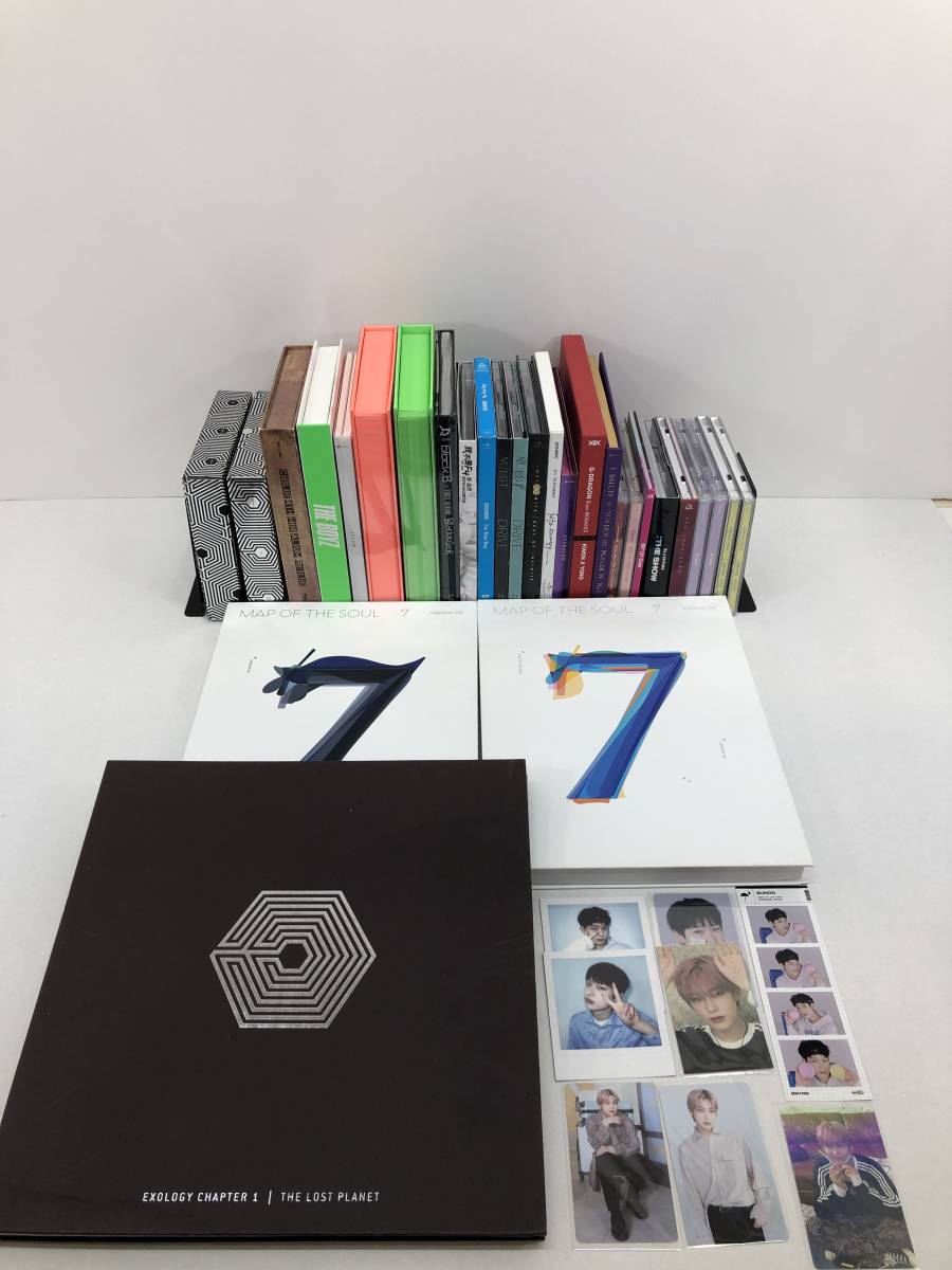 【全体的に状態が悪い】【ジャンク】K-POP CDまとめ売り★大量 BTS/EXO/BIGBANG/BLACKPINK/NCT/ENHYPEN ...
