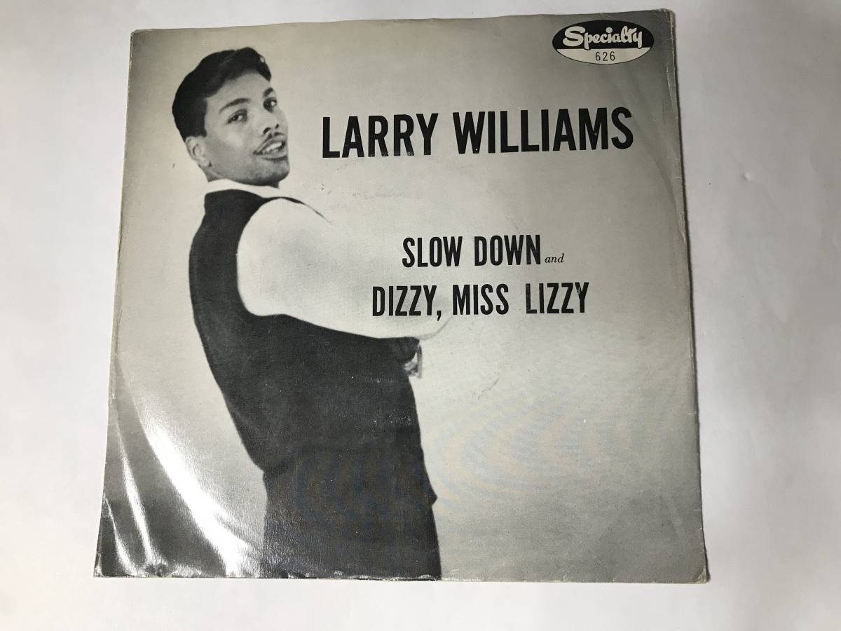 【傷や汚れあり】Larry Williams/Specialty 626/Picture Sleeve/Slow down/Dizzy ...