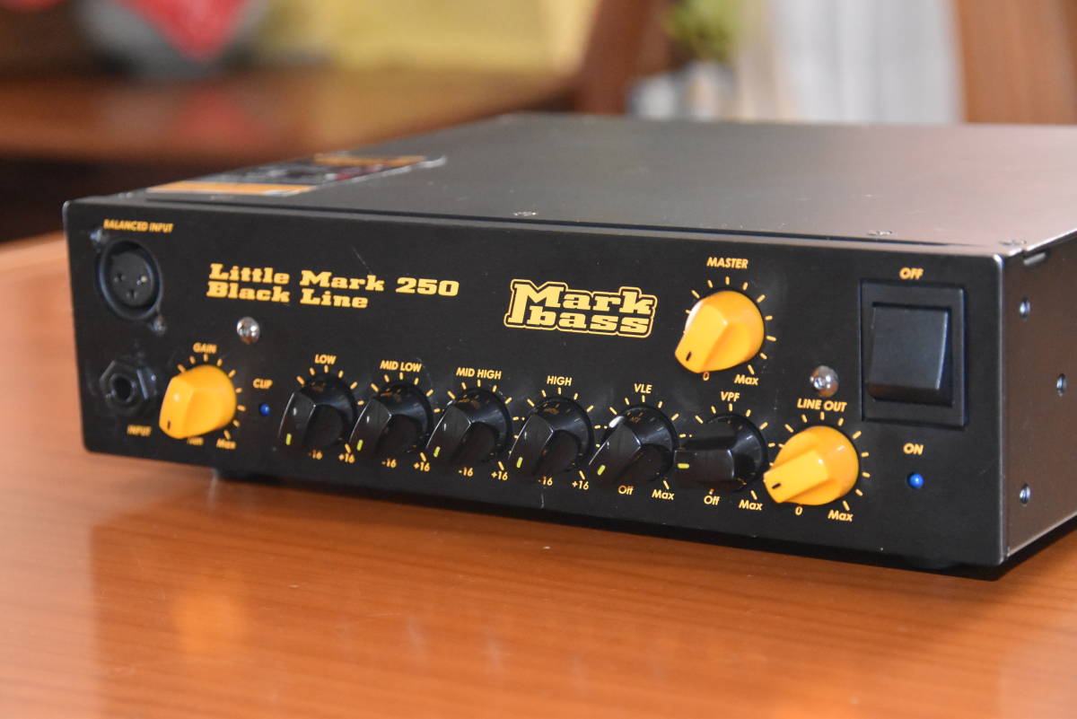 【やや傷や汚れあり】MarkBass Little Mark 250 Black Line 動作稼働品の落札情報詳細 - ヤフオク落札価格検索 ...