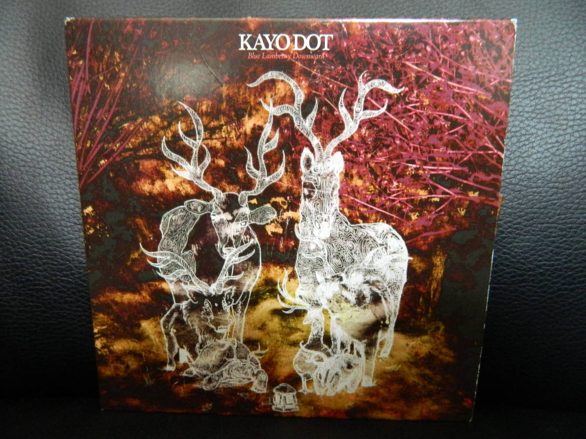 【やや傷や汚れあり】(5) KAYO DOT / Blue Lambency Downward 日本盤 2枚組 紙ジャケ使用 ジャケ経年汚れ ...