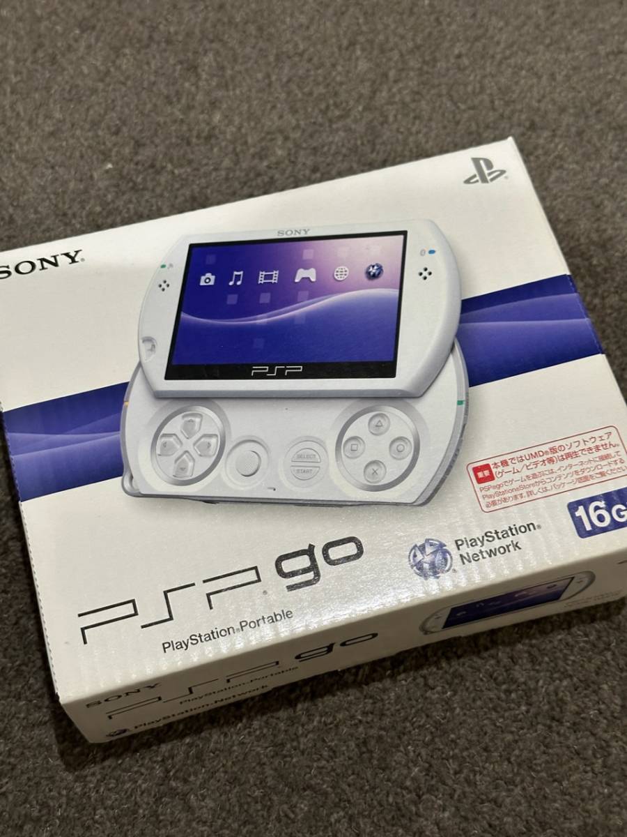 【未使用】新品未開封 PSP go プレイステーション・ポータブル go パール・ホワイト PSP-N1000PW 本体 希少品の落札情報詳細 - ヤフオク落札価格検索 オークフリー